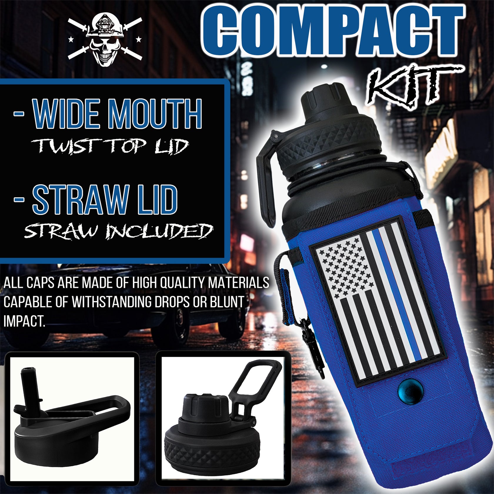 32oz Compact Battle Bottles – Iron Infidel