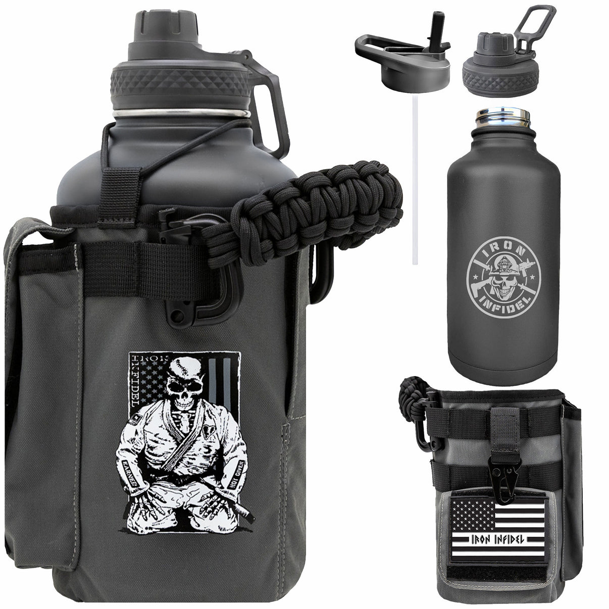 Battle Bottles by Iron Infidel - Stainless Steel Water Bottles