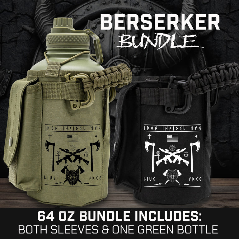 32oz Compact Battle Bottles – Iron Infidel