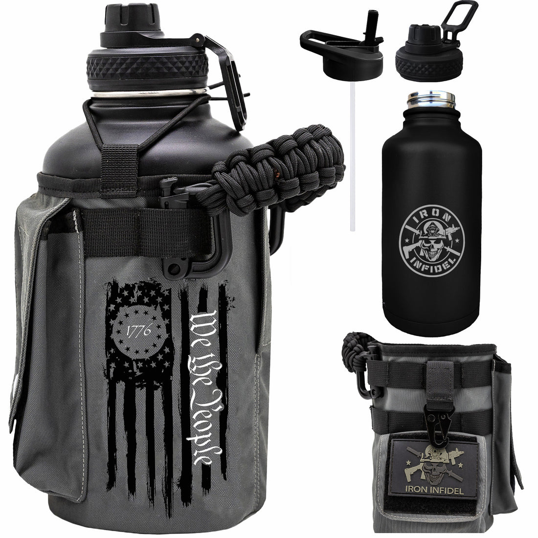 Battle Bottles by Iron Infidel - Stainless Steel Water Bottles