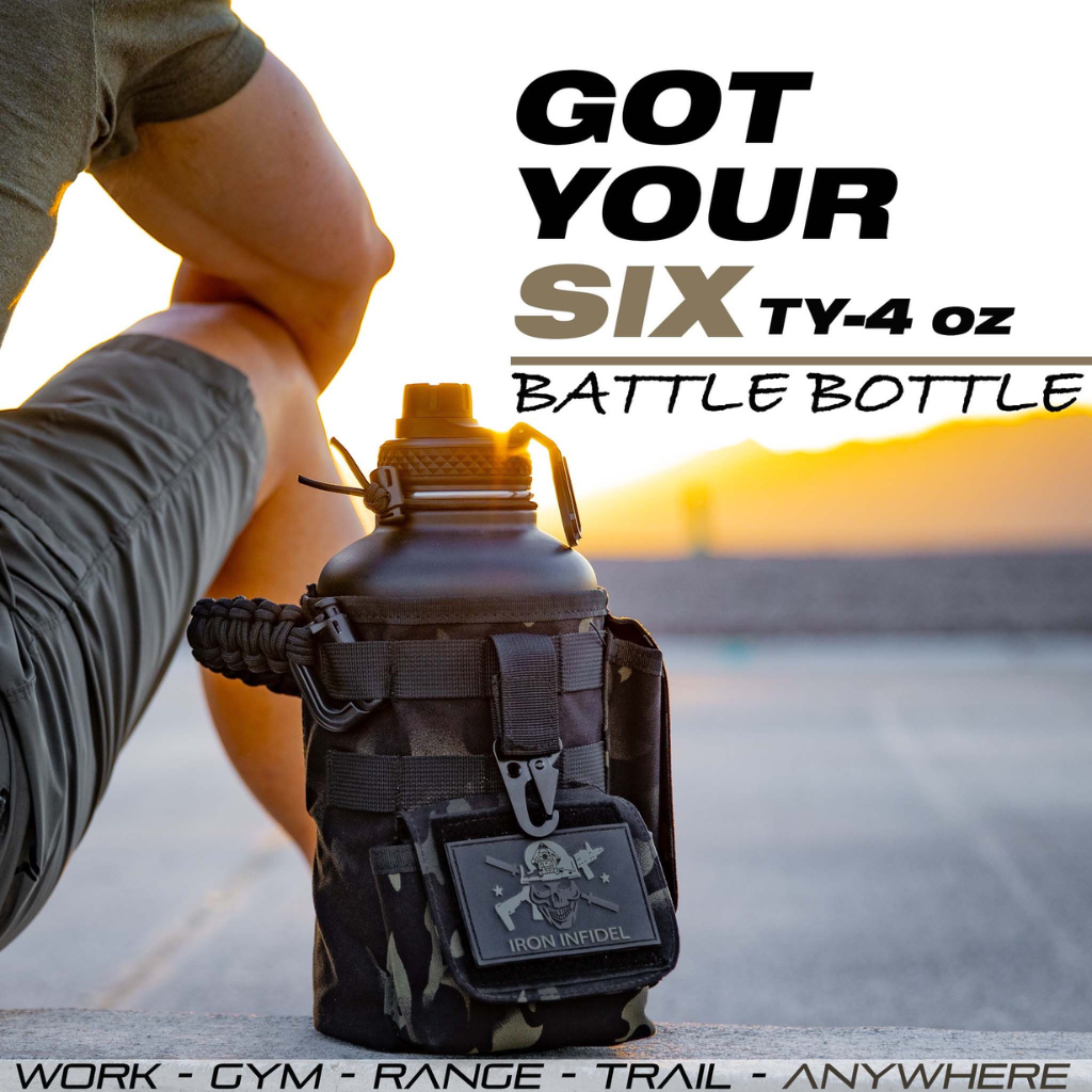 64oz Battle Bottle Water Bottles – Iron Infidel