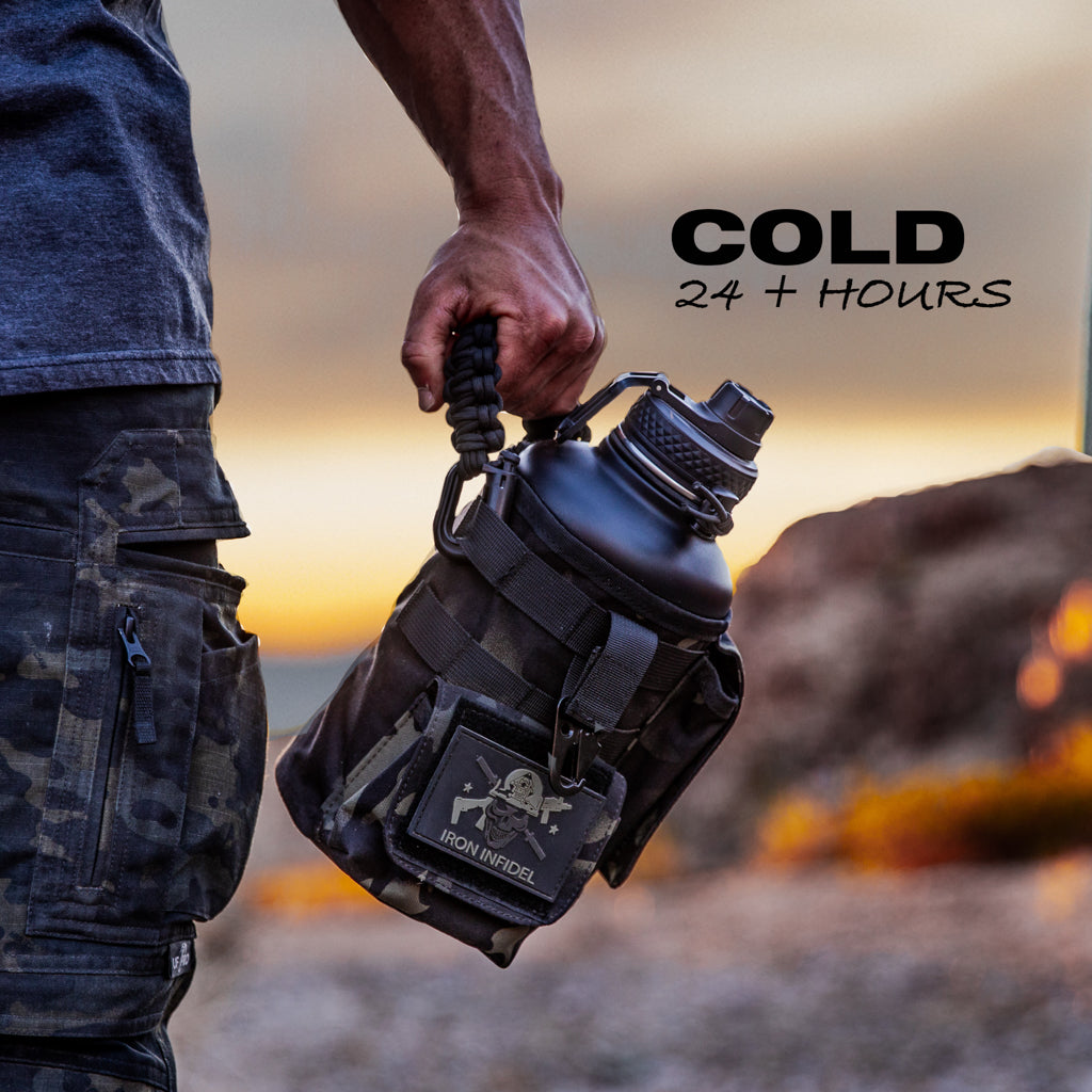 64oz Battle Bottle Water Bottles – Iron Infidel