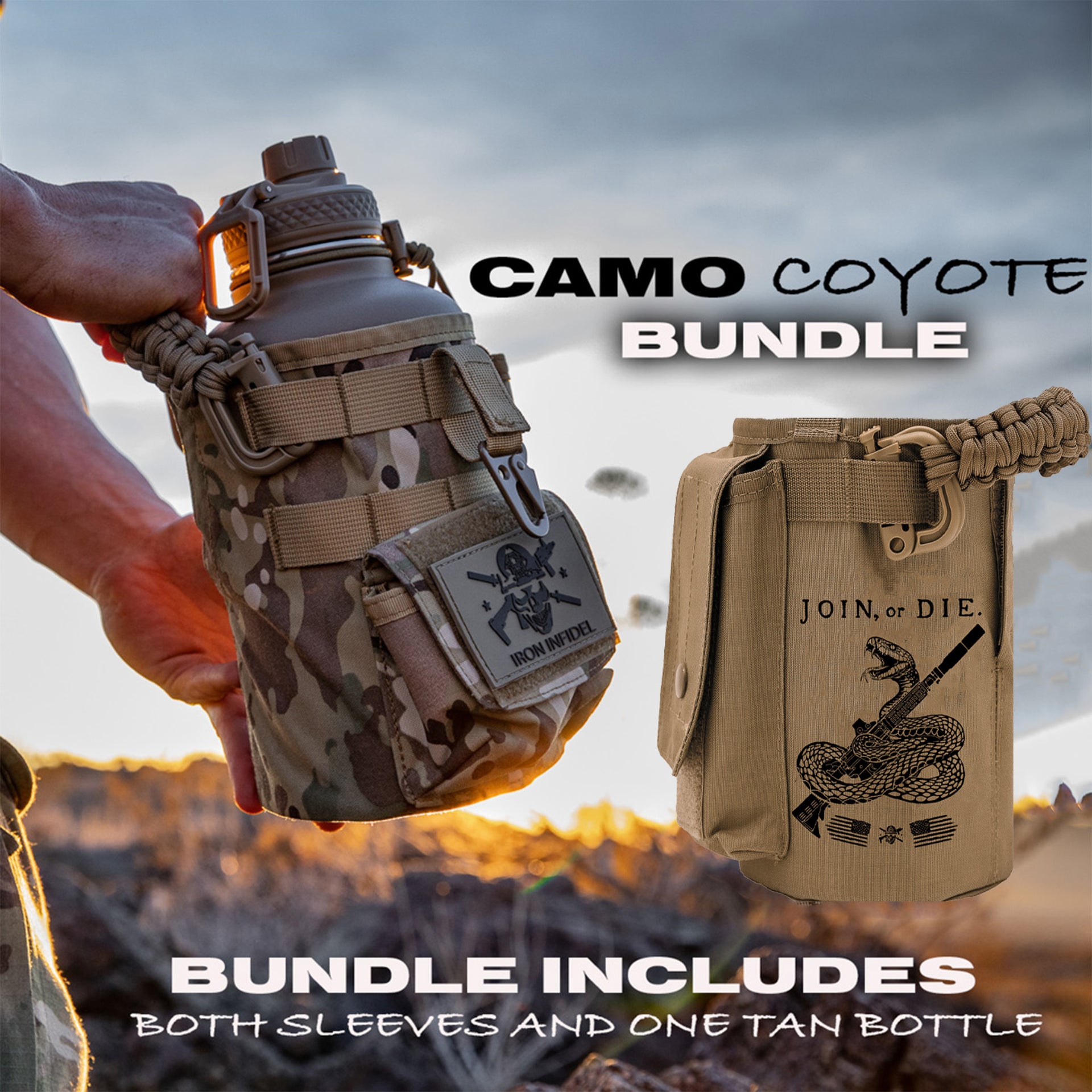 32oz Compact Battle Bottles – Iron Infidel