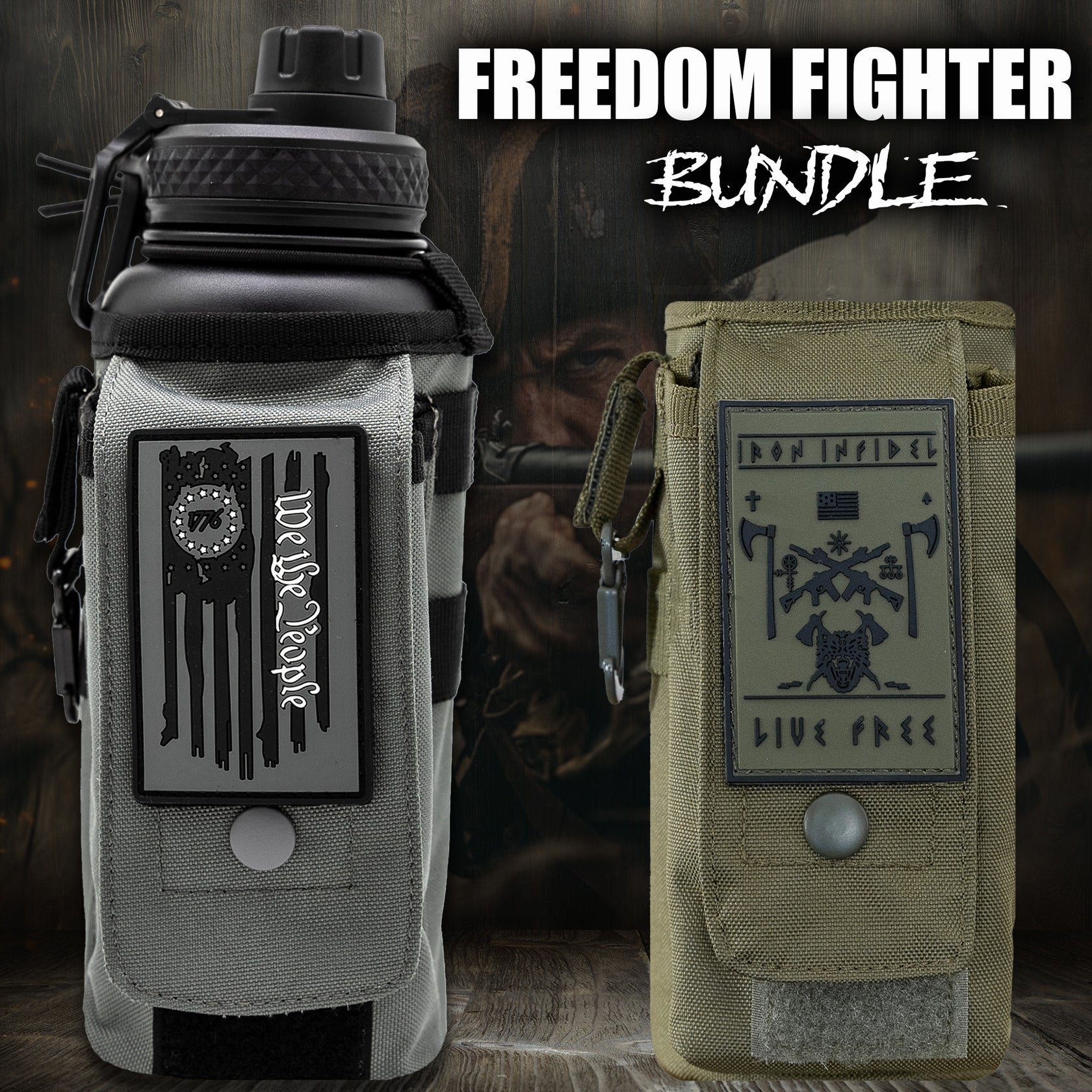 32oz Battle Bottle Bundles – Iron Infidel