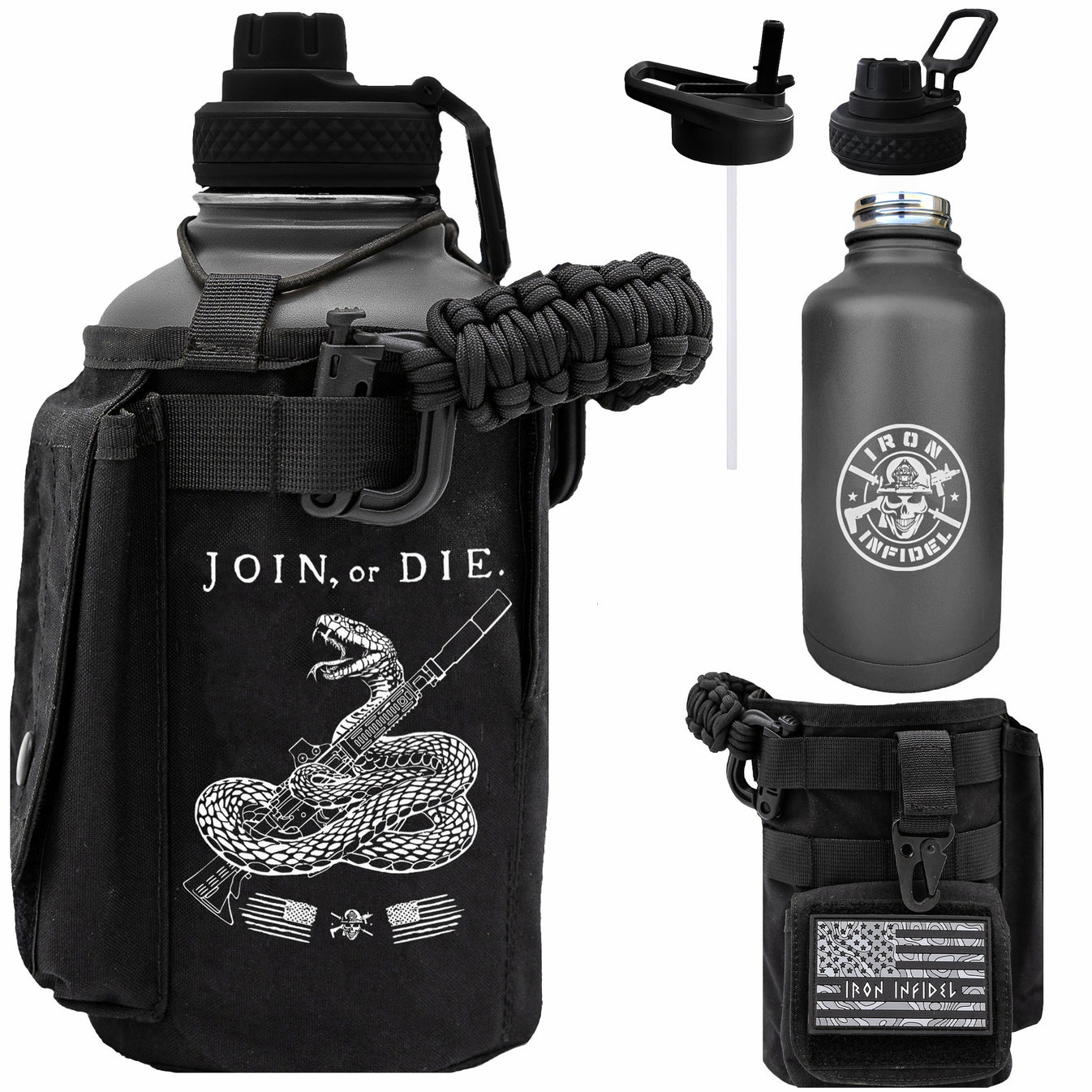 Battle Bottles by Iron Infidel - Stainless Steel Water Bottles