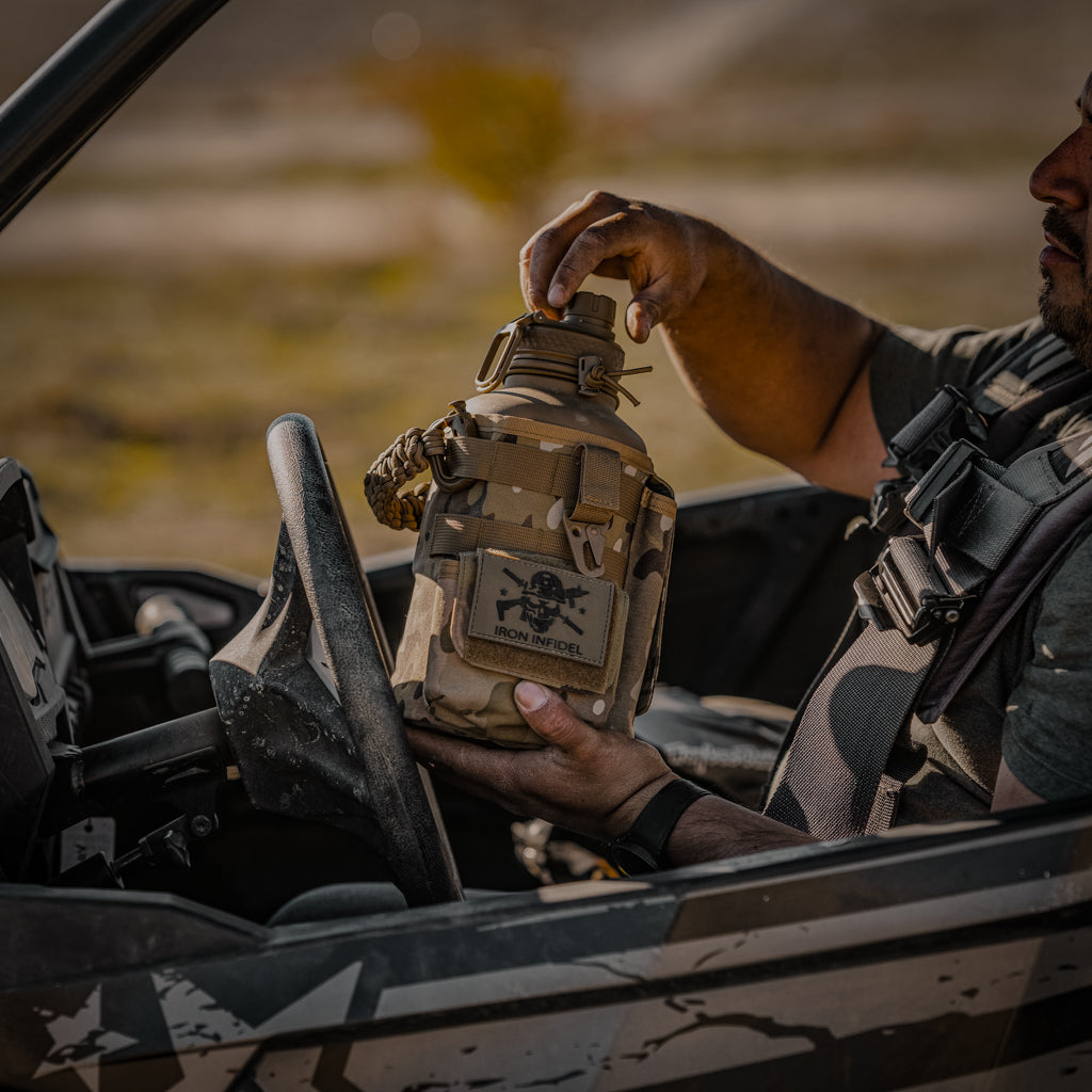 64oz Battle Bottle Water Bottles – Iron Infidel