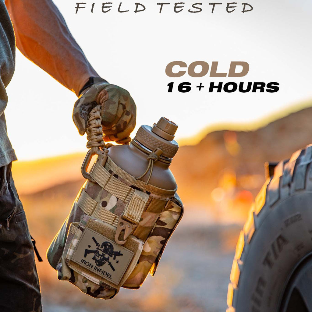 64oz Battle Bottle Water Bottles – Iron Infidel