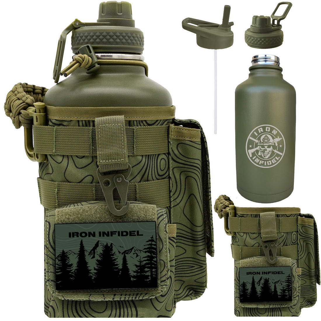 Battle Bottles by Iron Infidel - Stainless Steel Water Bottles
